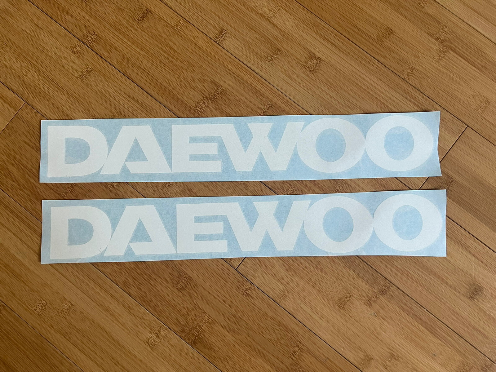 DAEWOO Excavator 18” Sticker (set Of 2) Decals MAST OR HOOD DECAL ...