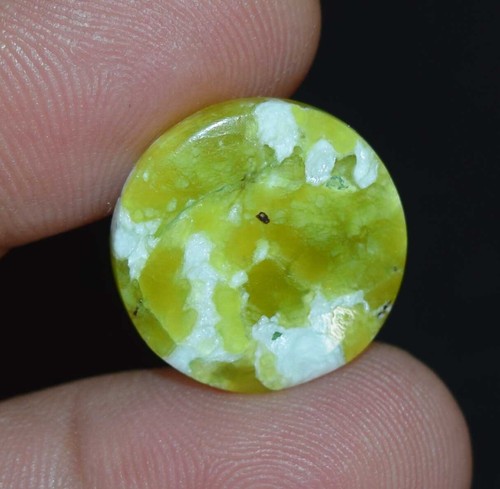 10.35 Cts. 100% Natural Lizardite Round Cabochon Loose Gemstone For ...