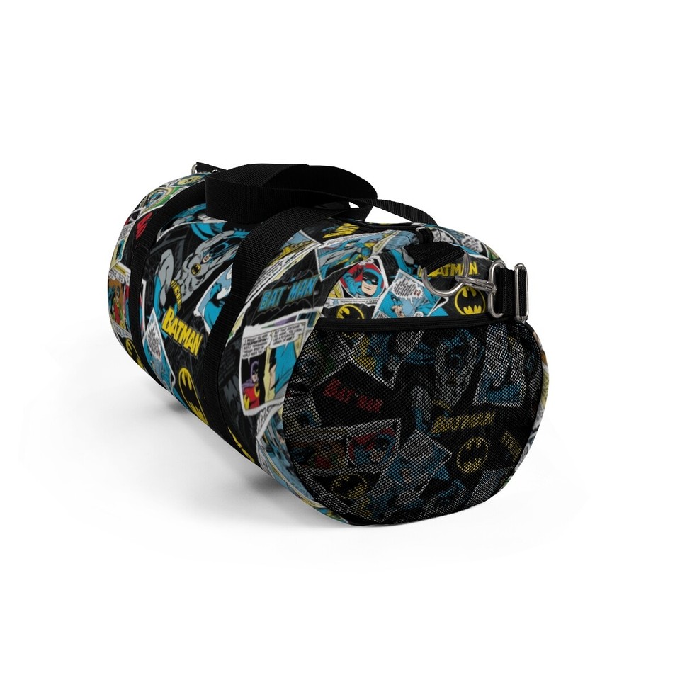 DC Comics Batman Duffel Bag, Comics Duffel Bag, Batman Bag, Men's Gym ...