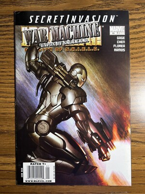 IRON MAN 35 EXTREMELY RARE NEWSSTAND VARIANT ADI GRANOV WAR MACHINE ...