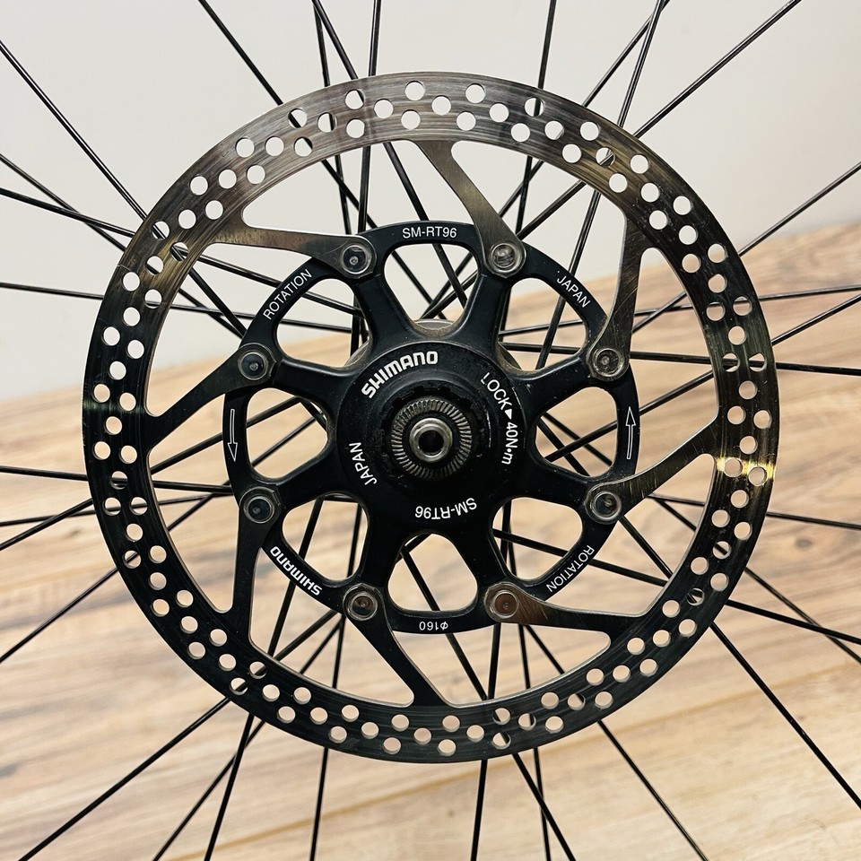 Shimano XTR HB-M965 26 Front Disc Wheel Mavic X317 32 Spoke Centerlock ...