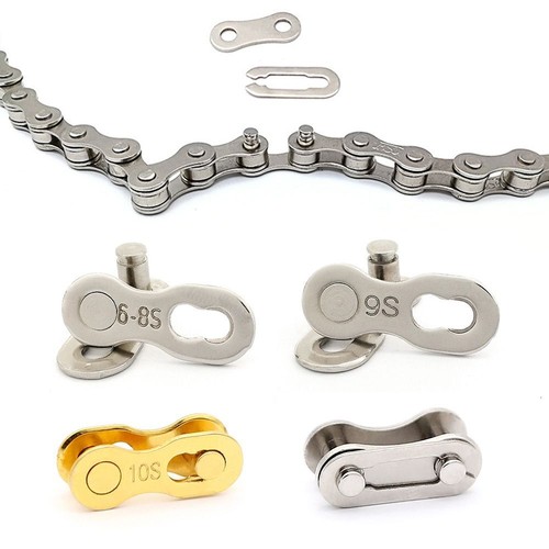 Buttons Speed Bike Joint Chain Lock Set Bicycle Connector Quick Master ...