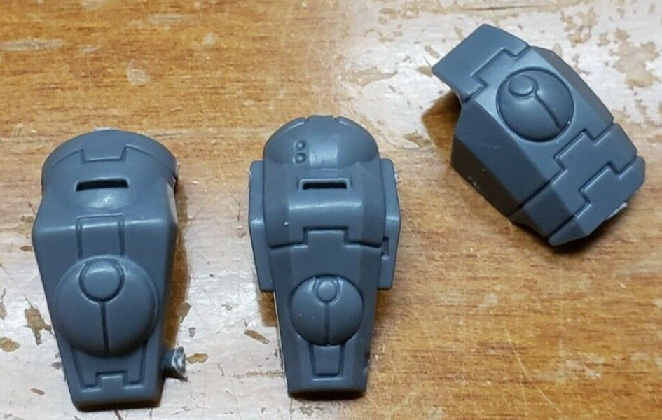 Warhammer 40k Tau Empire Bits Crisis Suit Commander Chest Shoulder Pad ...