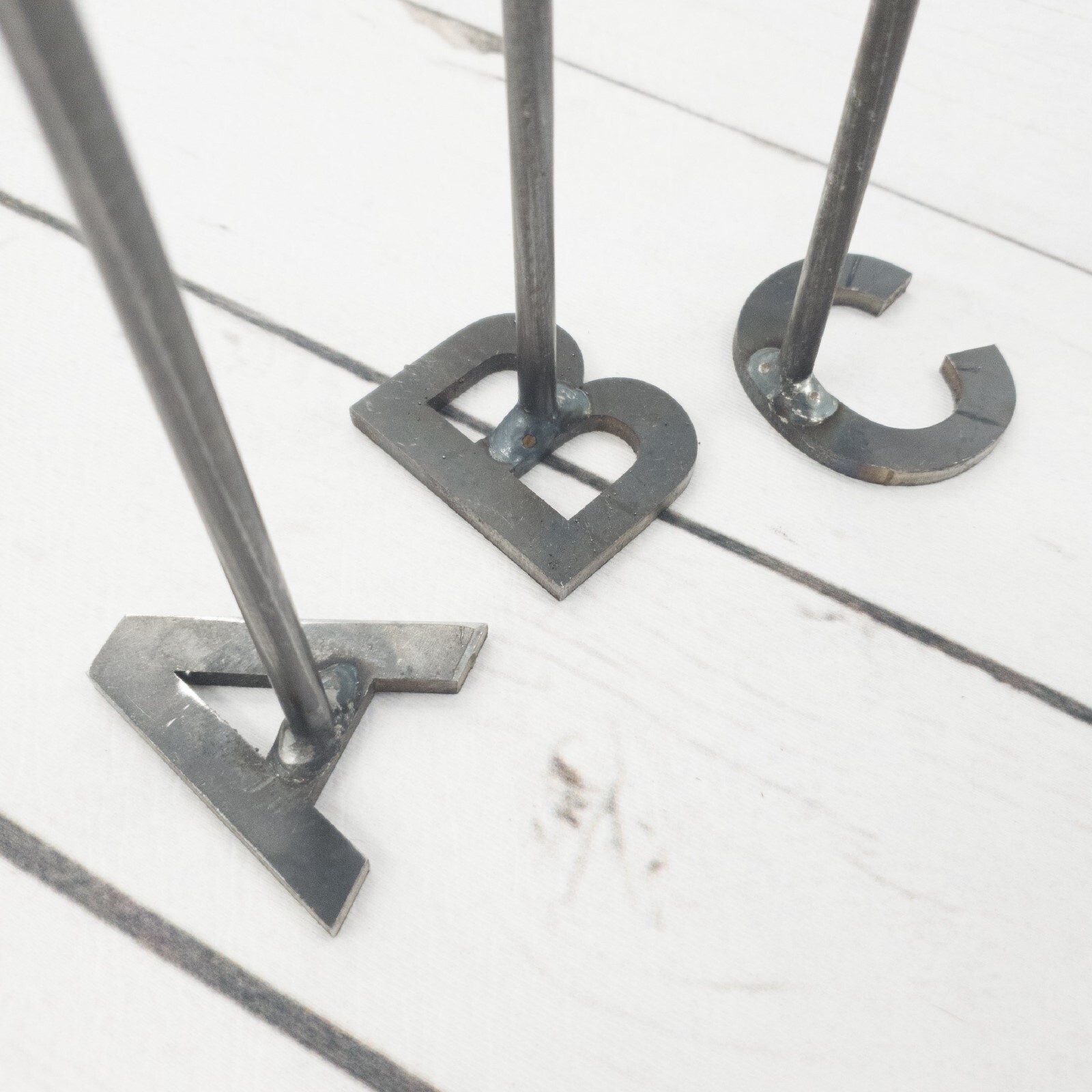 Branding Iron Letters