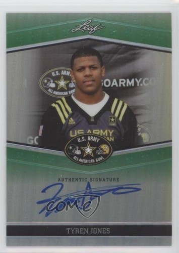 2013 Leaf Metal Draft - Army All-American Bowl Tyren Jones #ATA-TJ1 ...