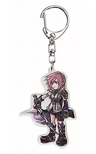 DISSIDIA FINAL FANTASY Portachiavi Acrilico Fulmine Mascotte ...