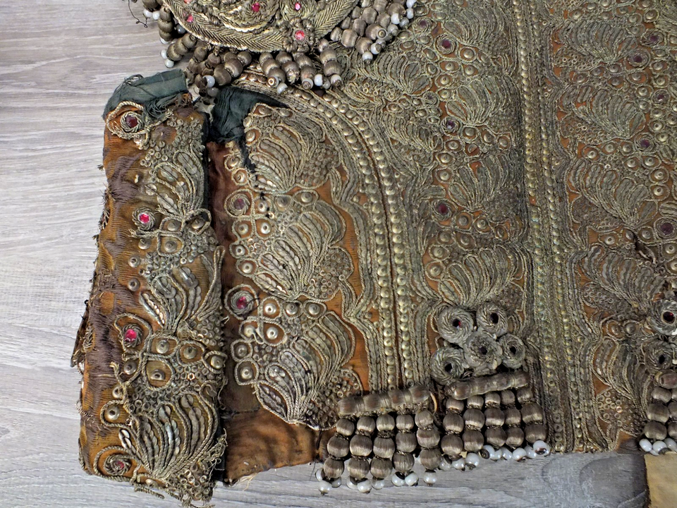Antique Matador Chaquetilla or Vest and Montera or Cap with Elaborate ...