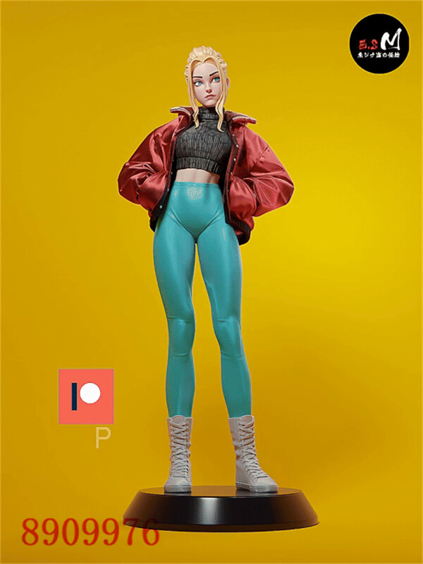 Modern Girl 3D Printing Figure Unpainted Model Sculpture GK Blank Kit ...