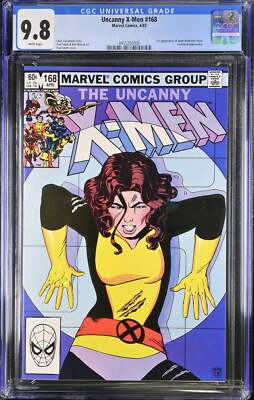 Uncanny X-Men #168 - Marvel 1983 - CGC 9.8 - 1st appearance of adult ...