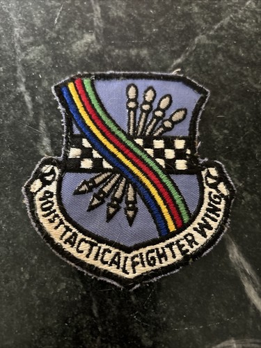 70s USAF 401st Tactical Fighter Wing Jacket Patch F-4 Phantom Rare Vtg ...