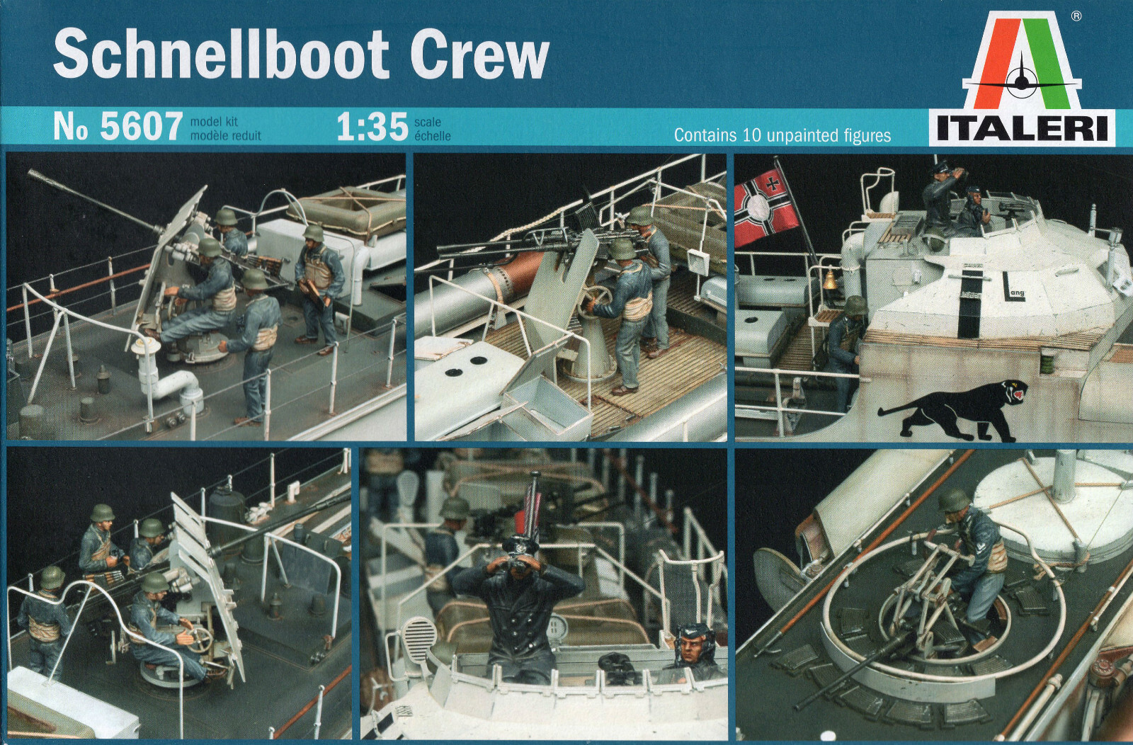 Italeri 1/35 5607 WWII German Schnellboot Crew (10 Figures) | eBay