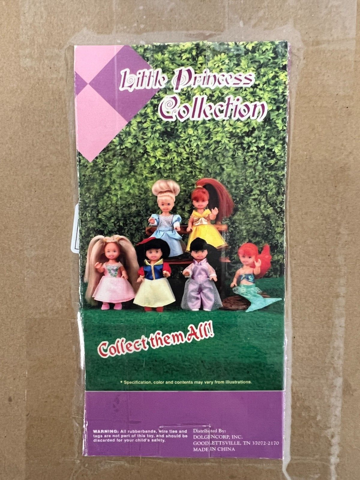 6 Lovely Patsy Princess dolls & Disney's Princes Treasury Book - 2001 ...