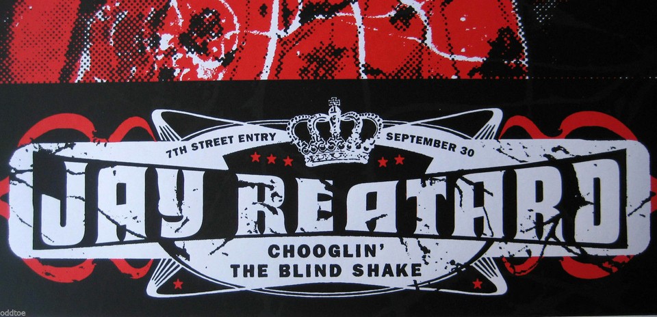 Jay Reatard Concert Poster Minneapolis 2007 | eBay UK