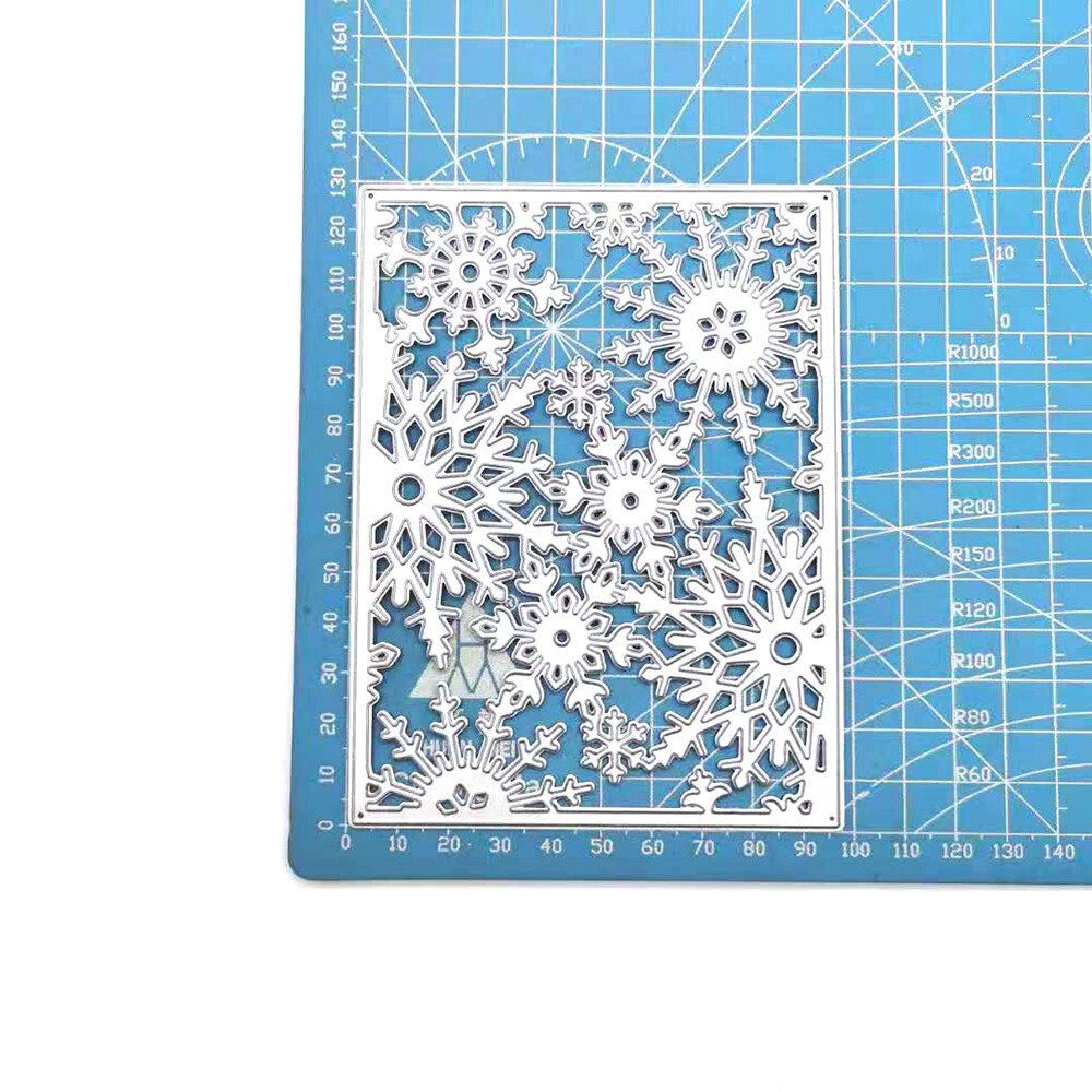Snowflake Frame Metal Cutting Dies DIY Scrapbook Decoration Crafts ...