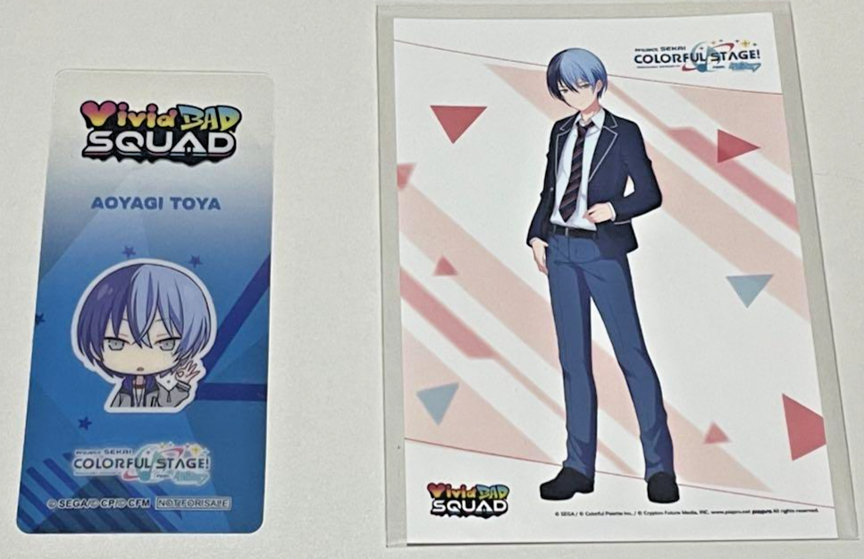 Project Sekai Toya Aoyagi 2 définit un marque-page transparent en ...