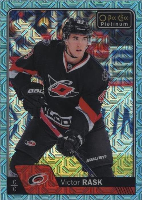 2016-17 O-Pee-Chee Platinum - Victor Rask #133 Ice Blue Traxx for sale ...