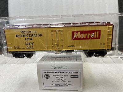 Crown Models MORRELL refrigerator Line O Scale 3rail 40’ Reefer rd#5690 ...
