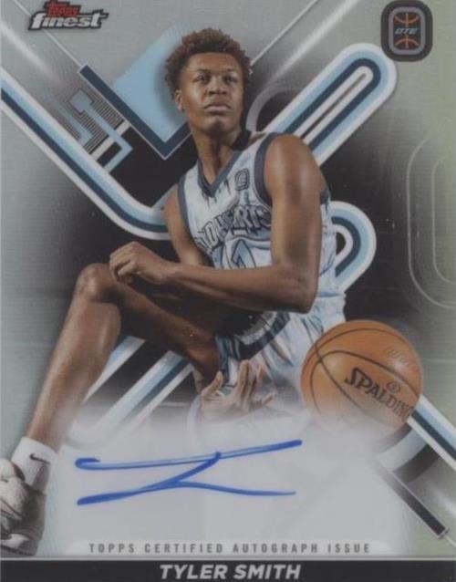2022-23 Topps Finest OTE Overtime Elite - Finest Autographs Tyler Smith #FA-TS (AU, RC) for sale ...
