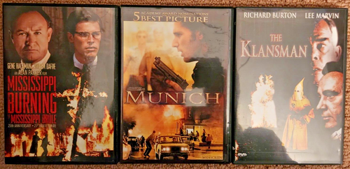 Mississippi Burning / Munich / The Klansman DVDs | eBay