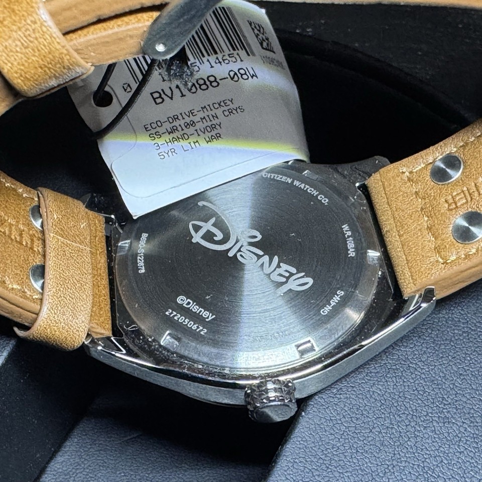 Mickey Mouse Aviator Eco-Drive Watch for Adults by Citizen | eBay