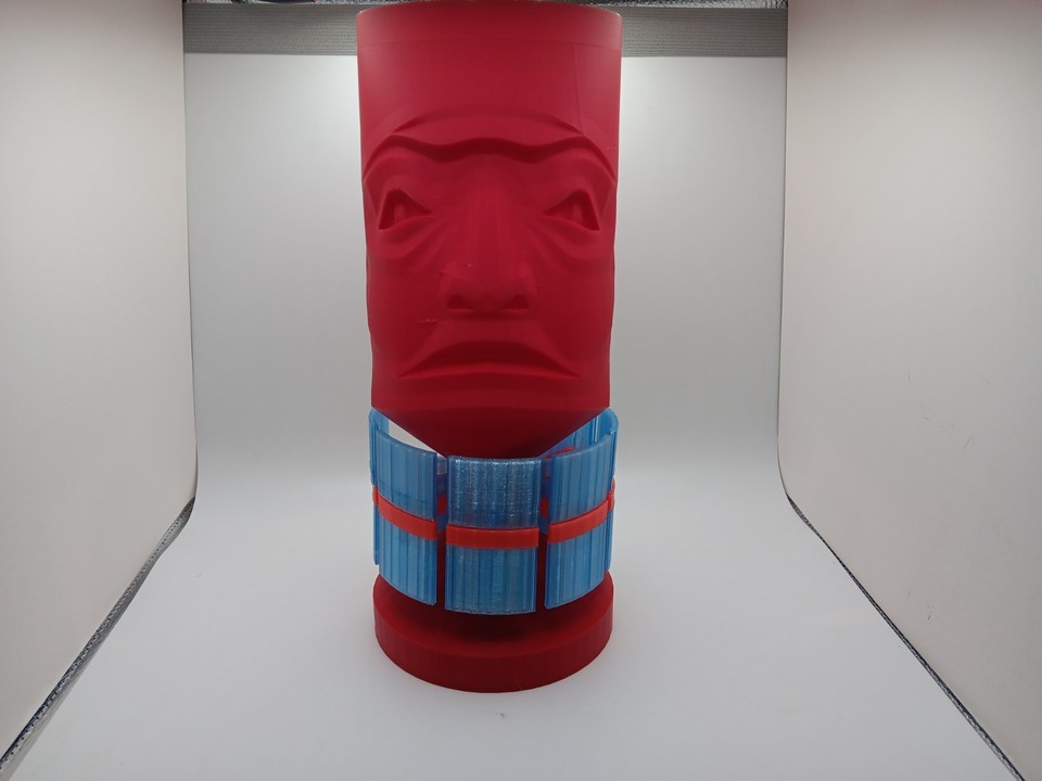 Retro Master Control MCP statue / lamp 3D Printed for Tron vintage ...