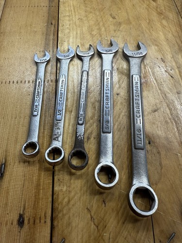 Vintage Craftsman Wrenches Set Of 5 | eBay