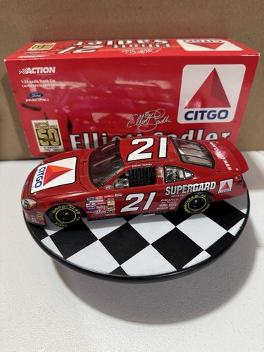 RARE* Elliott Sadler #21 Citgo 50 Years Wood Brothers 2000 1/24 Nascar ...