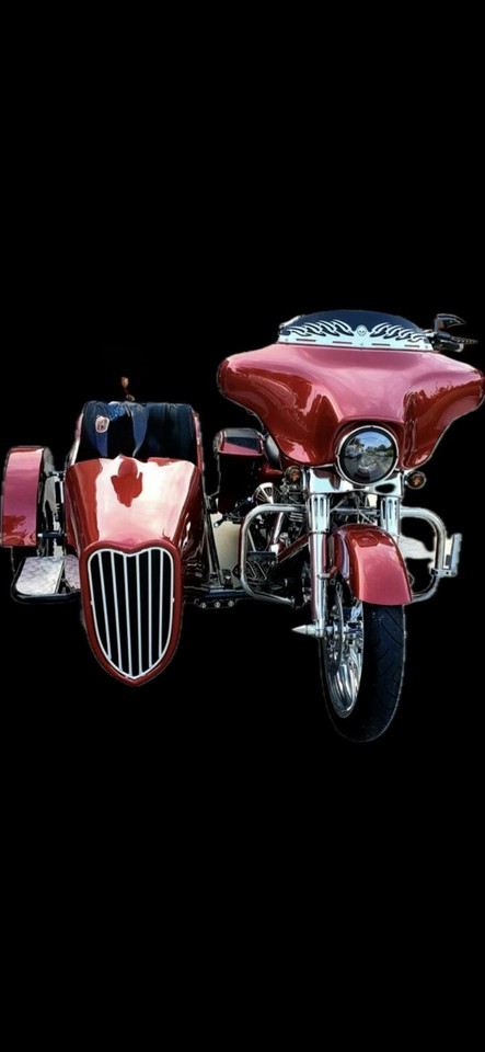 Motorcycle Sidecar + Universal Mounting Kit | Fits Harley, Honda ...