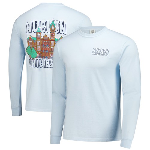 Men's Image One Light Blue Auburn Tigers Frosted Dreams Comfort Colors ...