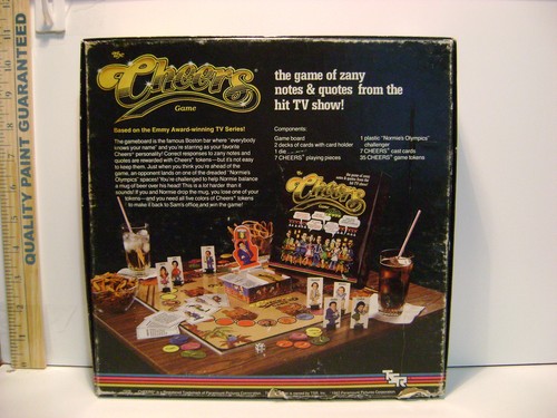 1987 THE CHEERS BOARD GAME - COMPLETE | eBay
