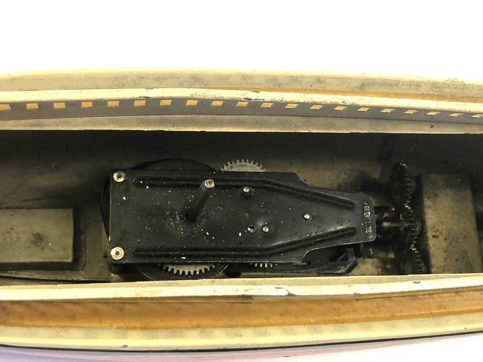 C.1923 Gebruder Bing "Leviathan" Tin Clockwork Ocean Liner boat marklin ...