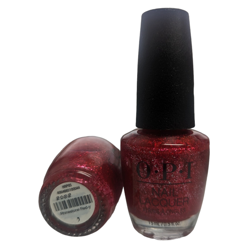 OPI Nail Lacquer - HRP05 - Rhinestone Red-y 15ml / 0.5 fl oz | eBay