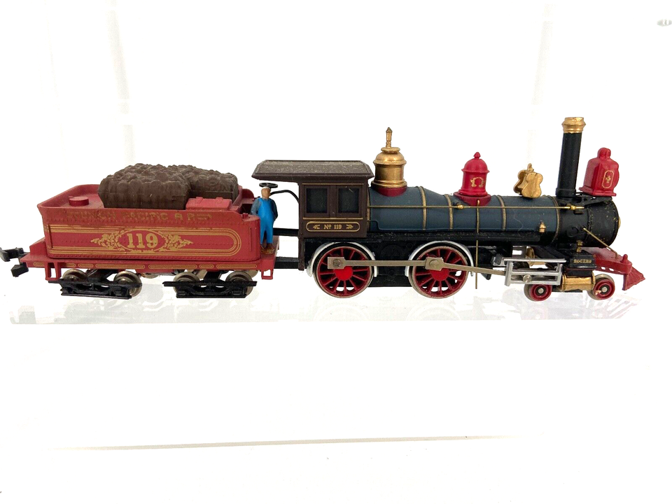 HO-Bachmann-Union Pacific 4-4-0 Steam Locomotive #119 & Tender + 4 ...
