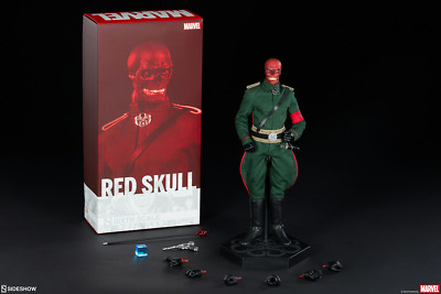 SIDESHOW MARVEL COMICS RED SKULL 12" INCH 1/6 ACTION FIGURE NEW ...