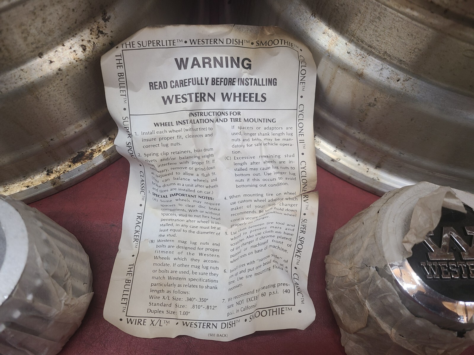 Western Wheels Cyclone 1963-1967 Corvette 30-Spoke 150x390 GM 5x4.75 ...