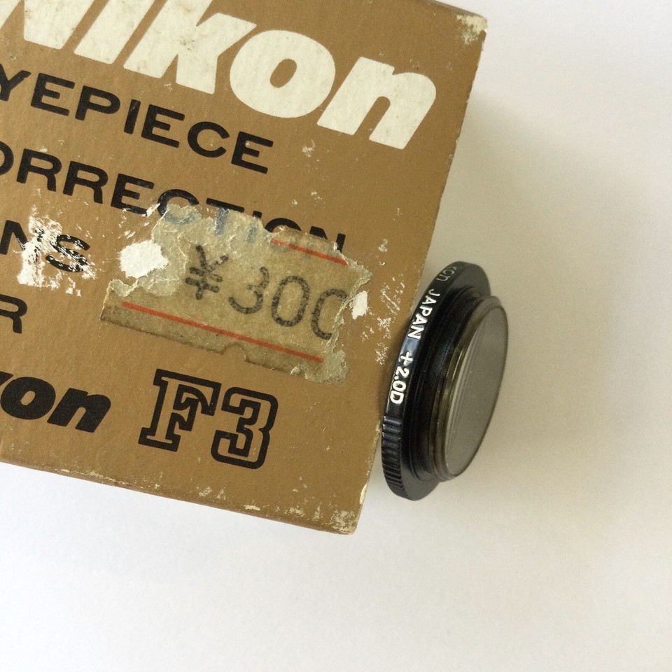 NIKON +2.0 EYEPIECE CORRECTION LENS For Nikon F3 diopter lens in ...