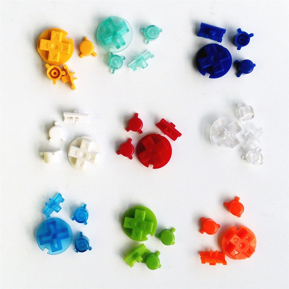 Nintendo Game Boy Pocket GBP Replacement Housing Shell Clear BUTTONS ...