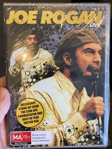 Joe Rogan - Live NEW/sealed region 4 DVD (2006 stand up comedy show ...