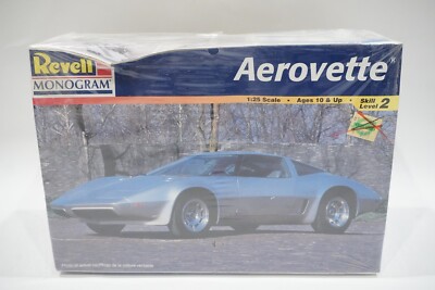 Revell Monogram Chevrolet Corvette Aerovette 1:25 Scale Model Kit NEW ...