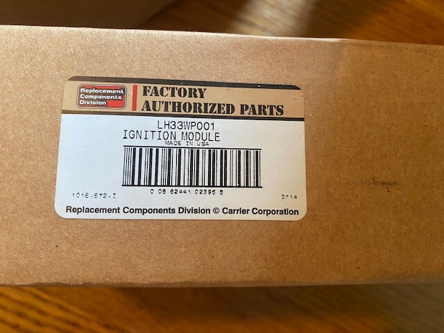 CARRIER IGNITION CONTROL MODULE LH 33WP 001 (NEW) | eBay