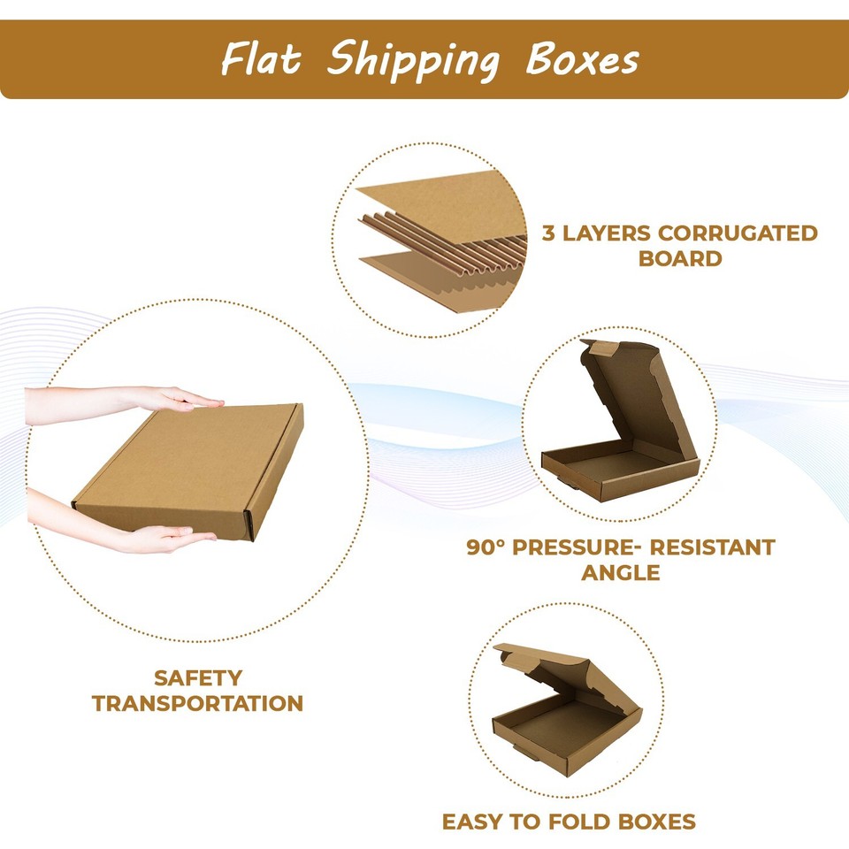 Large Letter box Royal Mail PIP Boxes C4 C5 C6 C7 DL Card board Postal ...