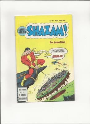 Super-Herois #9 1977 Brazilian Silvana Saves Captain Marvel ! | eBay