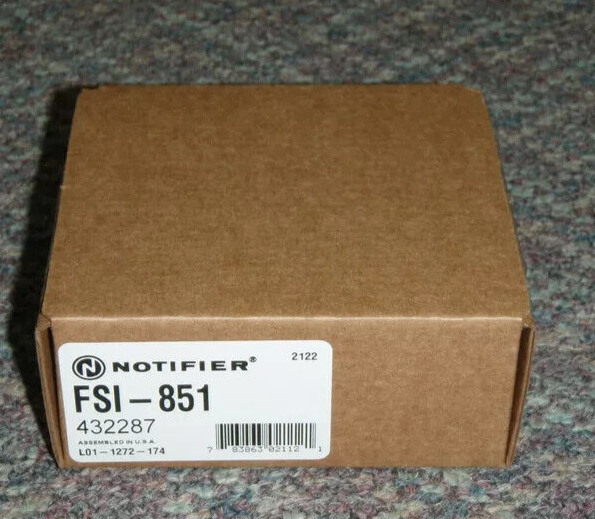 FSI-851 NOTIFIER INTELLIGENT IONIZATION SMOKE DETECTOR FOR FIRE ALARM ...