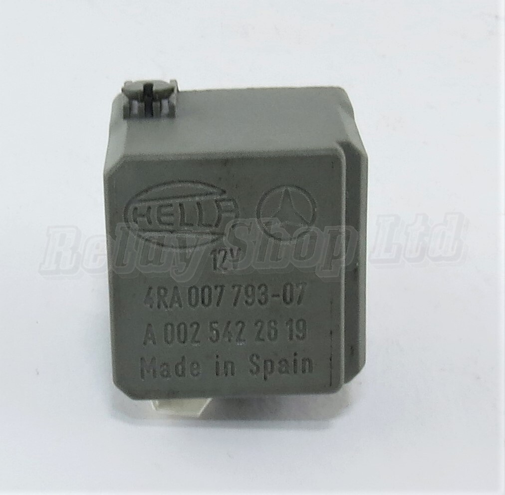 285-Mercedes-Benz E M S R V Class 4Pin Grey Relay 4RA007793-07 ...