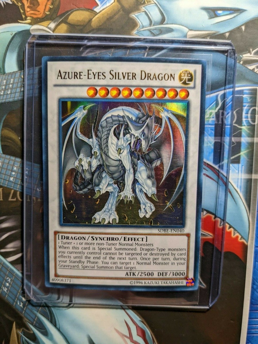 Yugioh Azureeyes Silver Dragon Sdbeen040 Ultra Rare