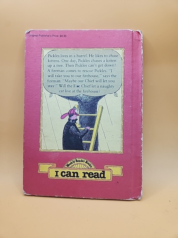 The Fire Cat By Esther Averill An I Can Read Book 1960 Pickles The ...