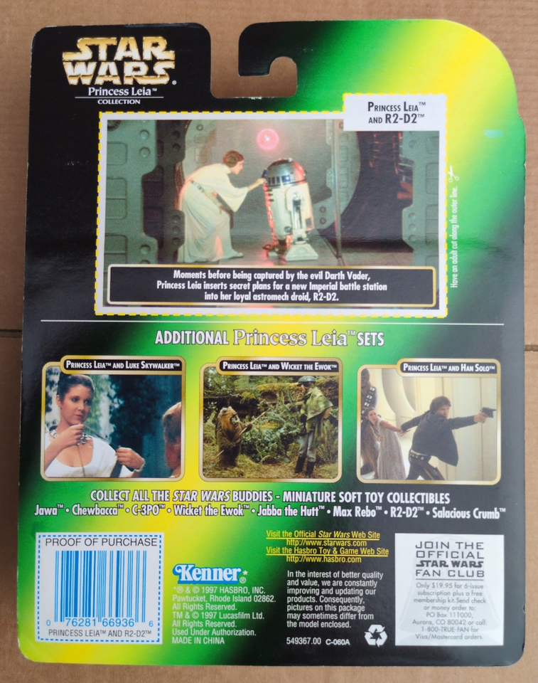 STAR WARS POTF2 PRINCESS LEIA COLLECTION PRINCESS LEIA AND R2-D2 1997 T43 | eBay UK