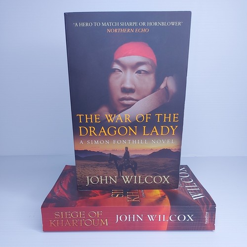 The War of the Dragon Lady & Siege of Khartoum Paperback 2 Books by John Wilcox | eBay