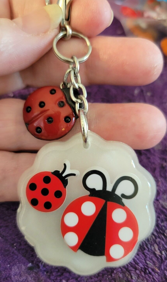 *Cute Ladybug Key Chain #1 - Mother Nature - Handbag Backpack Charm ...