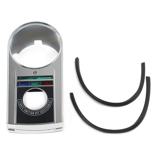 Chrome Speedometer Speedo Dash Panel Cover Housing Kit For 91-95 Harley ...